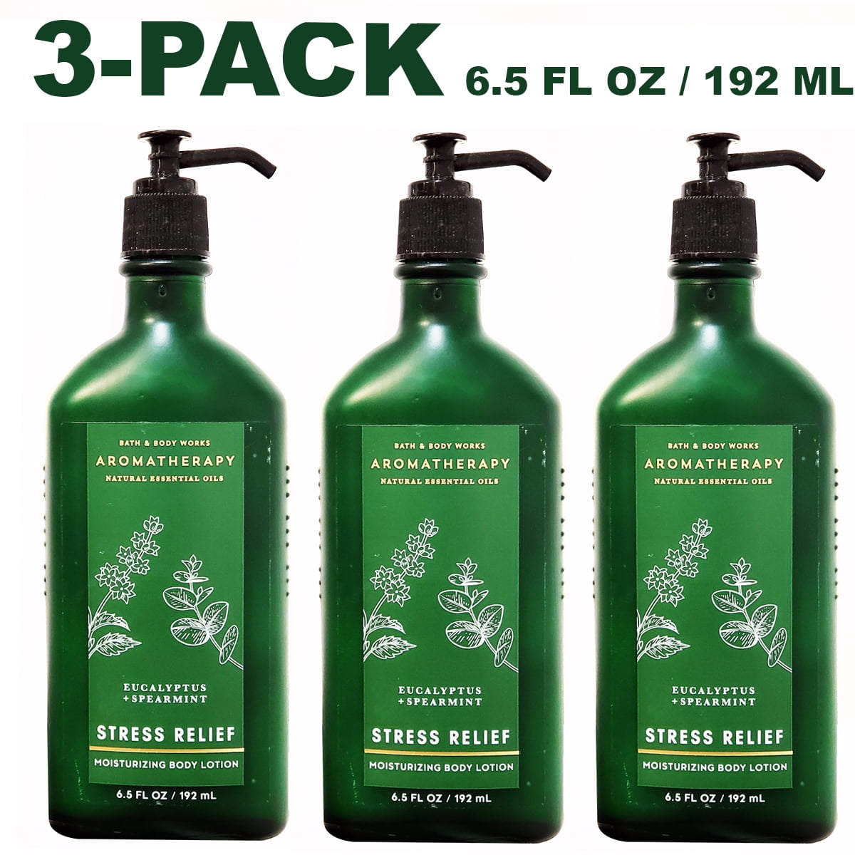 Bath and Body Works Aromatherapy EUCALYPTUS SPEARMINT Body Lotion ...