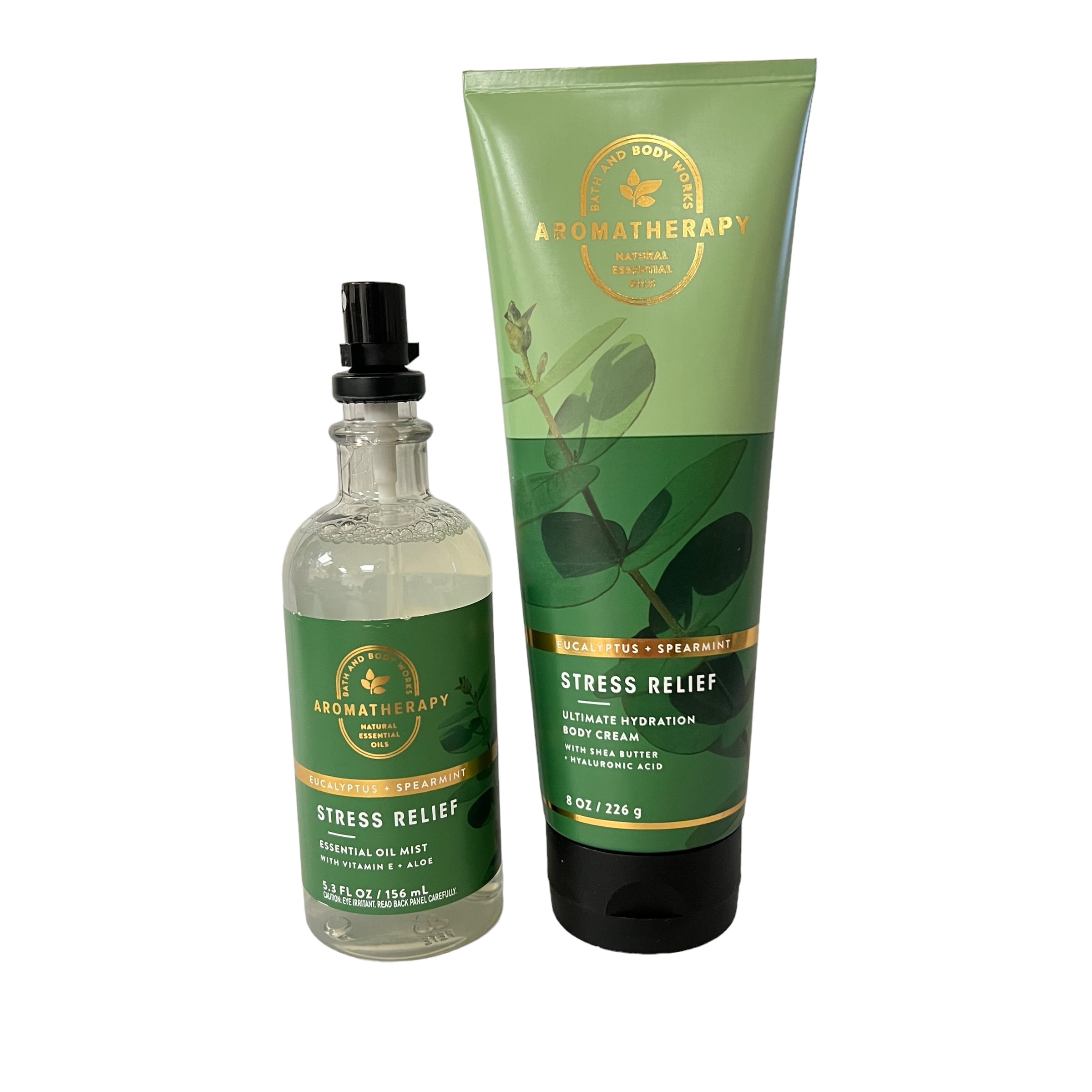 Bath & Body Works Aromatherapy Mist and Body Cream, Eucalyptus and ...