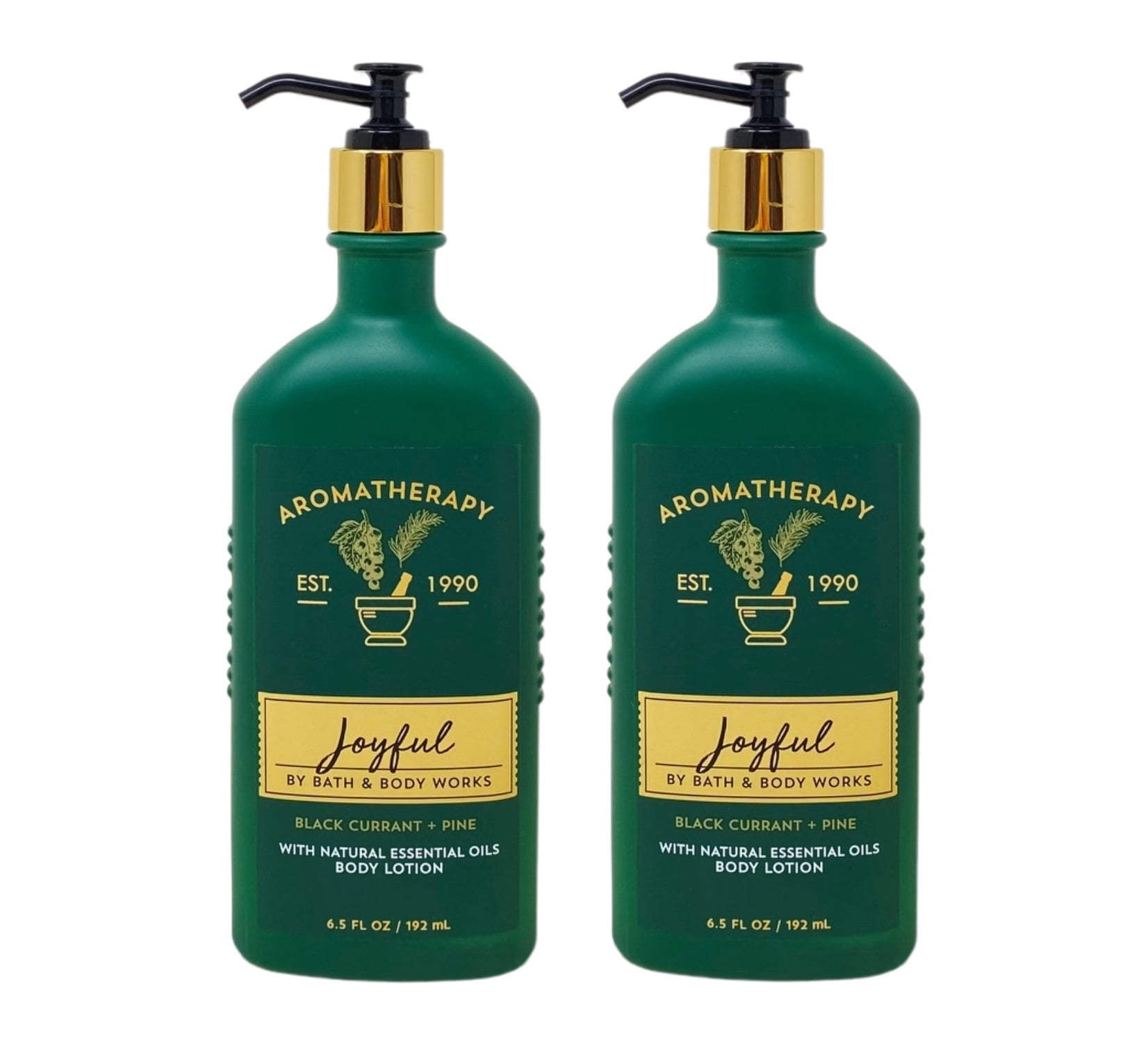 Bath and Body Works Aromatherapy Joyful BLACK CURRANT + PINE 2 Pack ...