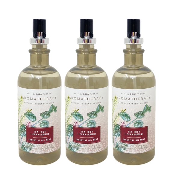 Bath and Body Works Aromatherapy Tea Tree + Peppermint Trio Gift Set ...