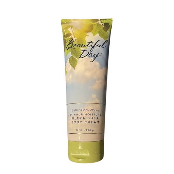 Bath and Body Works BEAUTIFUL DAY Full Size Ultra Shea Body Cream (8 OZ ...