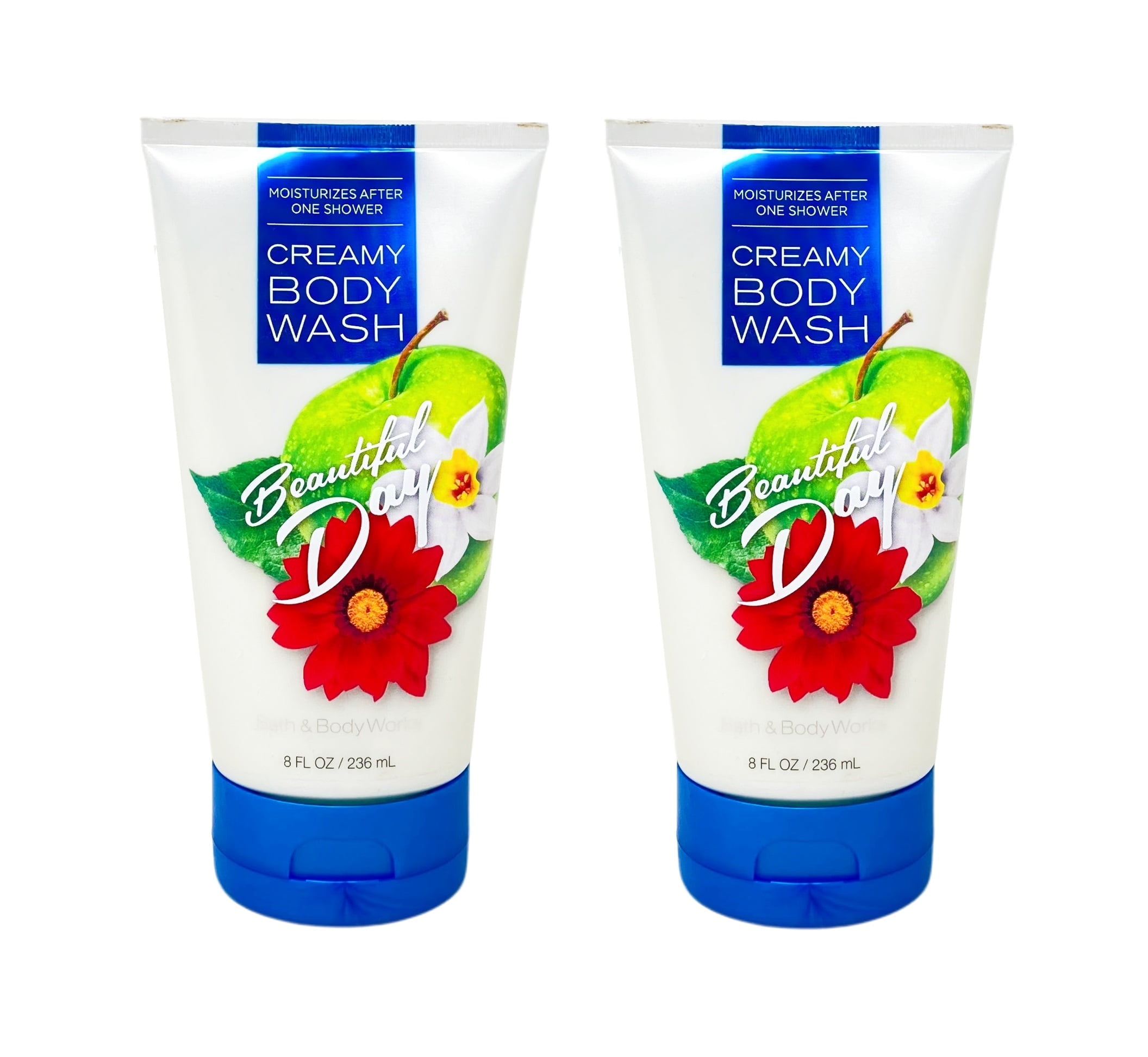 Bath and Body Works Beautiful Day 2 Pack Creamy Body Wash Set - Full ...