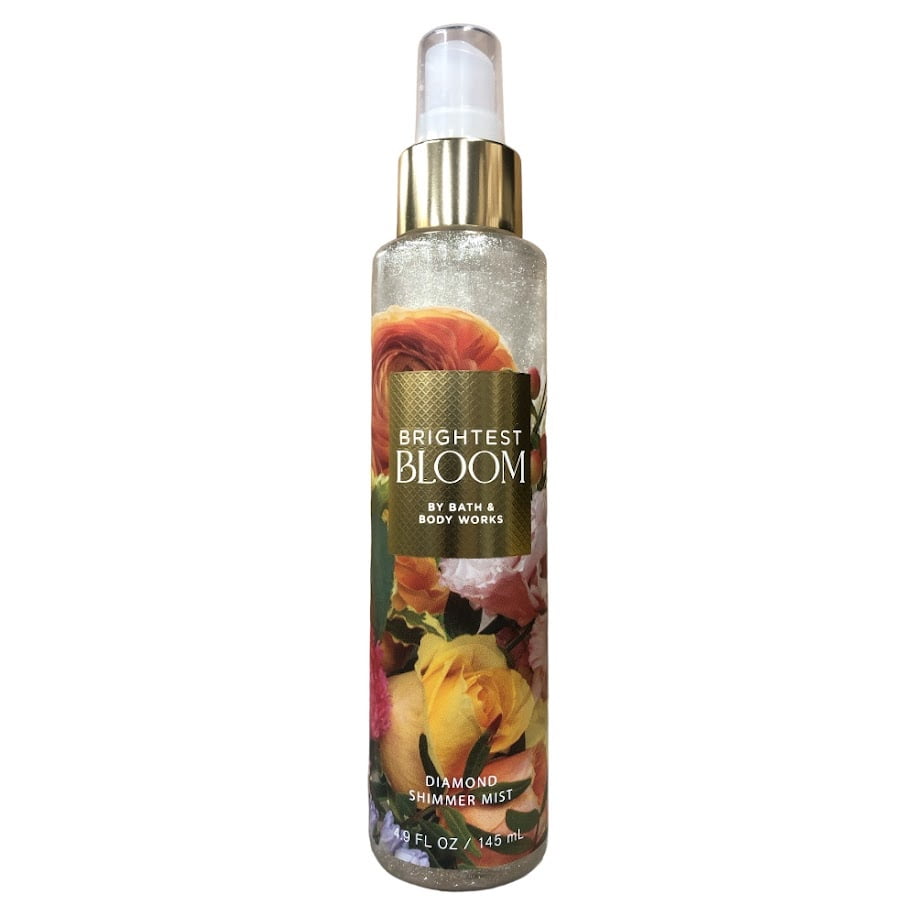 Bath and Body Works Brightest Bloom Diamond Shimmer Mist 4.9 fl oz ...