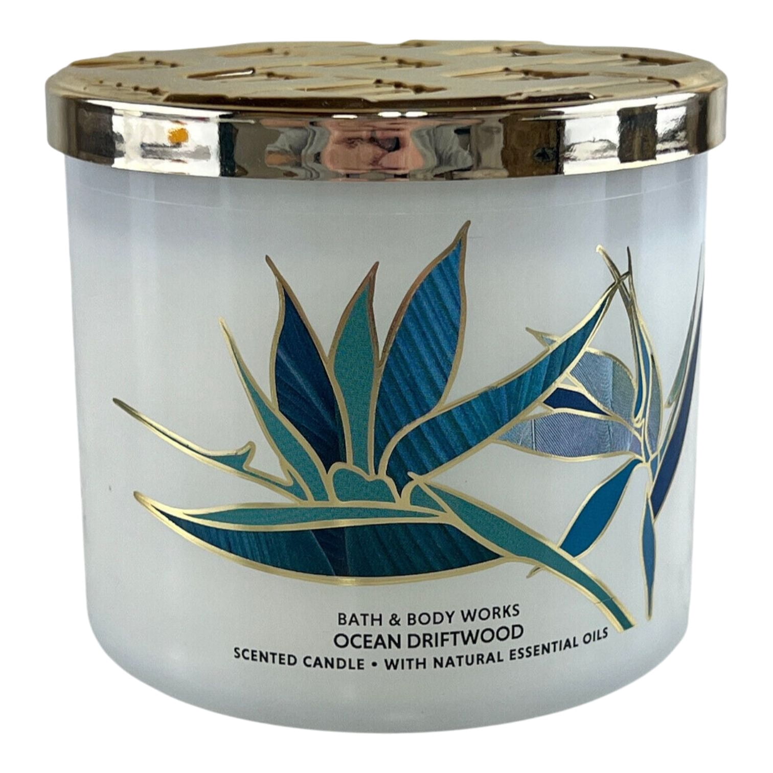 Bath and Body Works Candle - Ocean Driftwood Scented 3-Wick Candle with ...