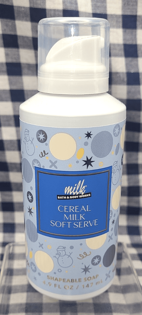 Bath and Body Works- Cereal Milk Soft Serve Shapeable Soap - Walmart.com