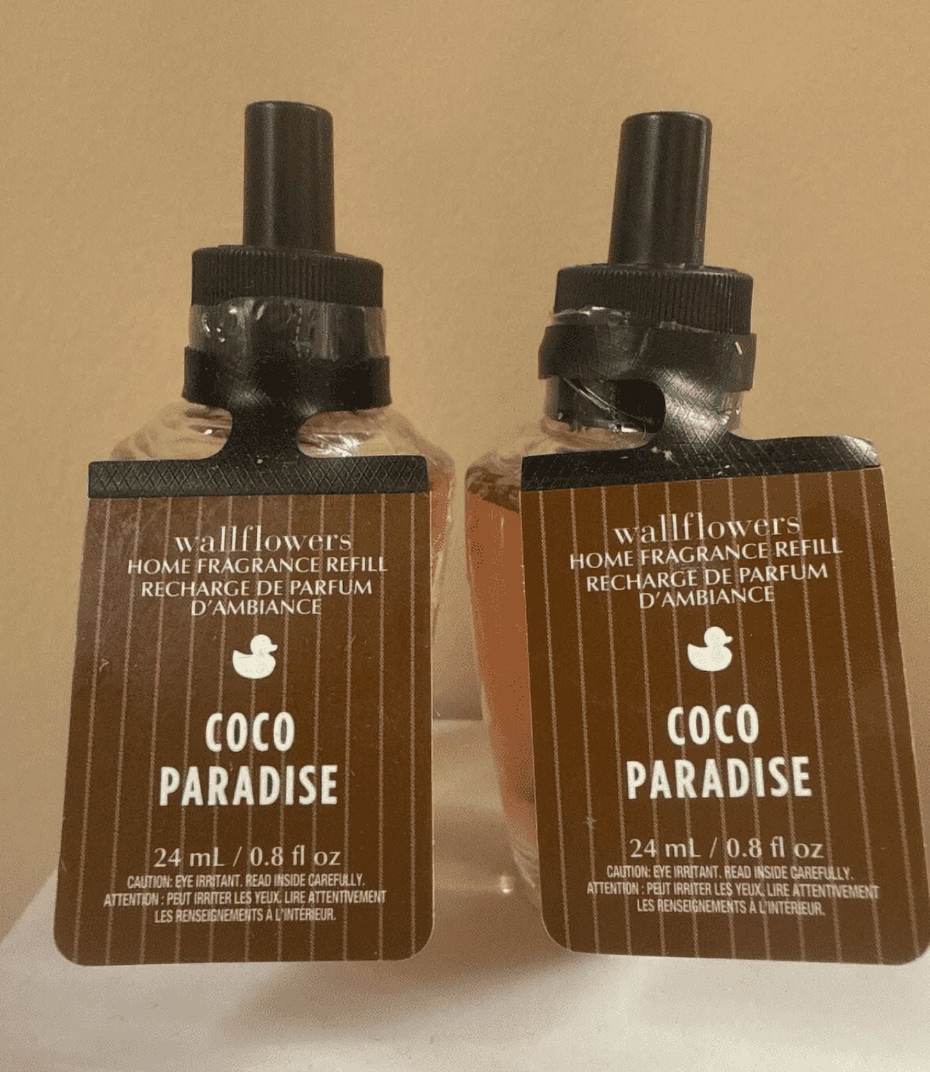Bath and Body Works Coco Paradise Wallflowers Home Fragrance Refill, 2 ...