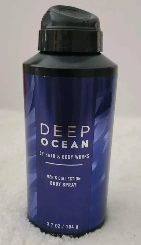 Bath and Body Works Deep Ocean Men's Collection Body Spray 3.7 Oz ...