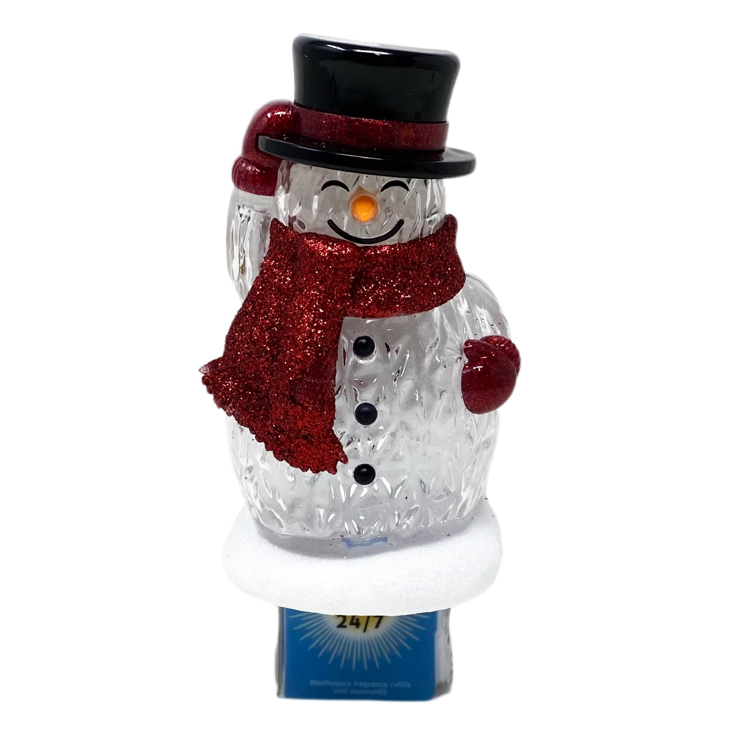 Bath and Body Works Fiber Optic Snowman Nightlight Wallflowers ...