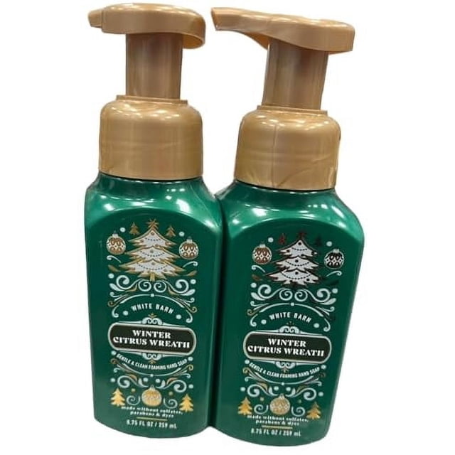 Bath and Body Works Foaming Hand Soap (Winter Citrus Wreath 2 pk ...