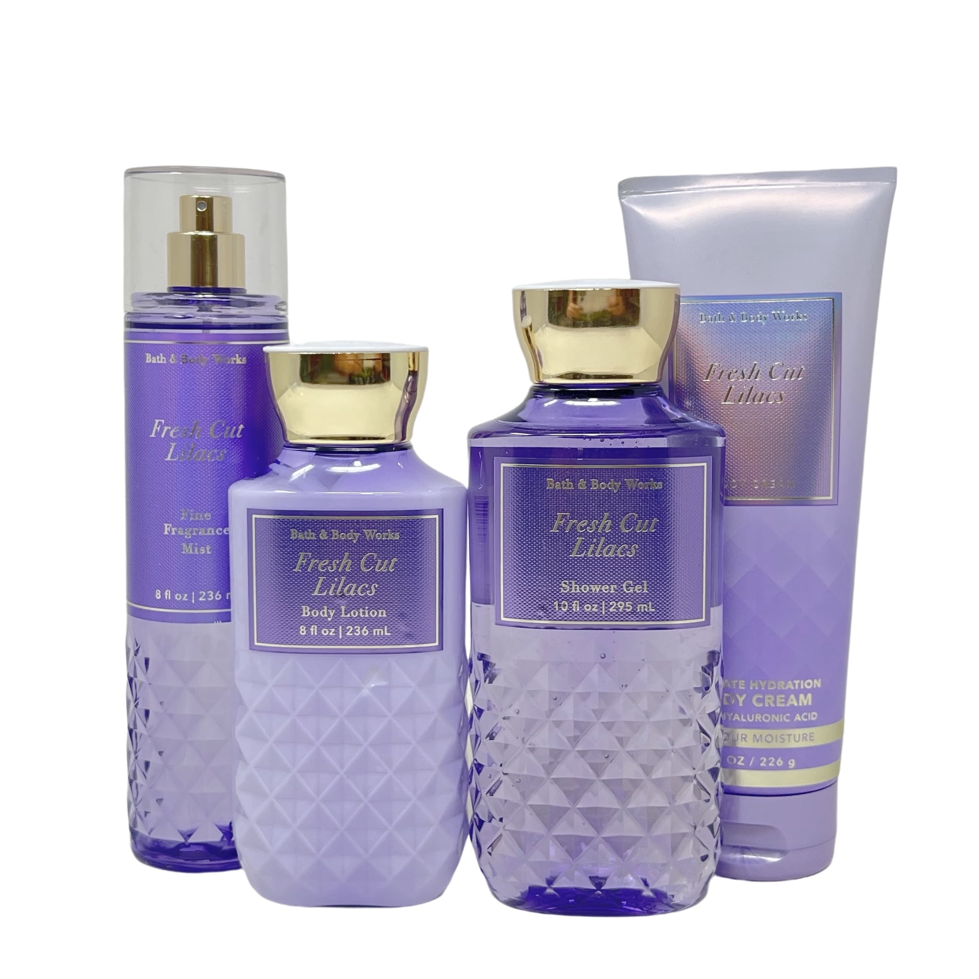 Bath And Body Works Fresh Cut Lilacs Perfume Set Includes Mist