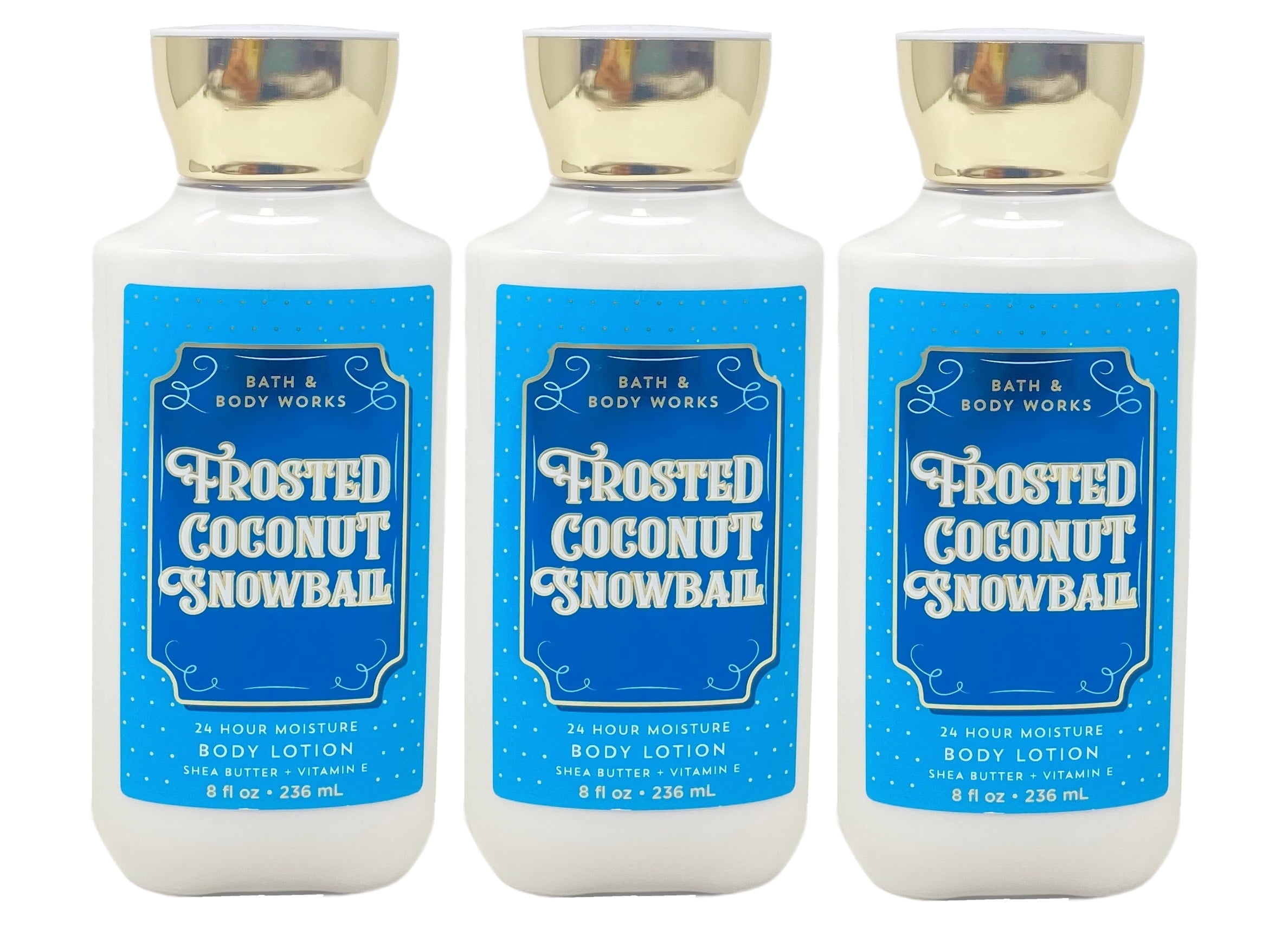 Bath and Body Works Winter Holiday Care - Frosted Coconut Snowball Body ...