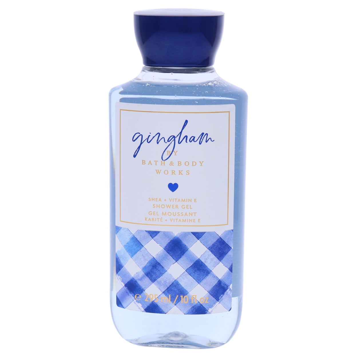 Bath & Body Works Gingham Shower Gel, 10 oz, Moisturizing Formula ...