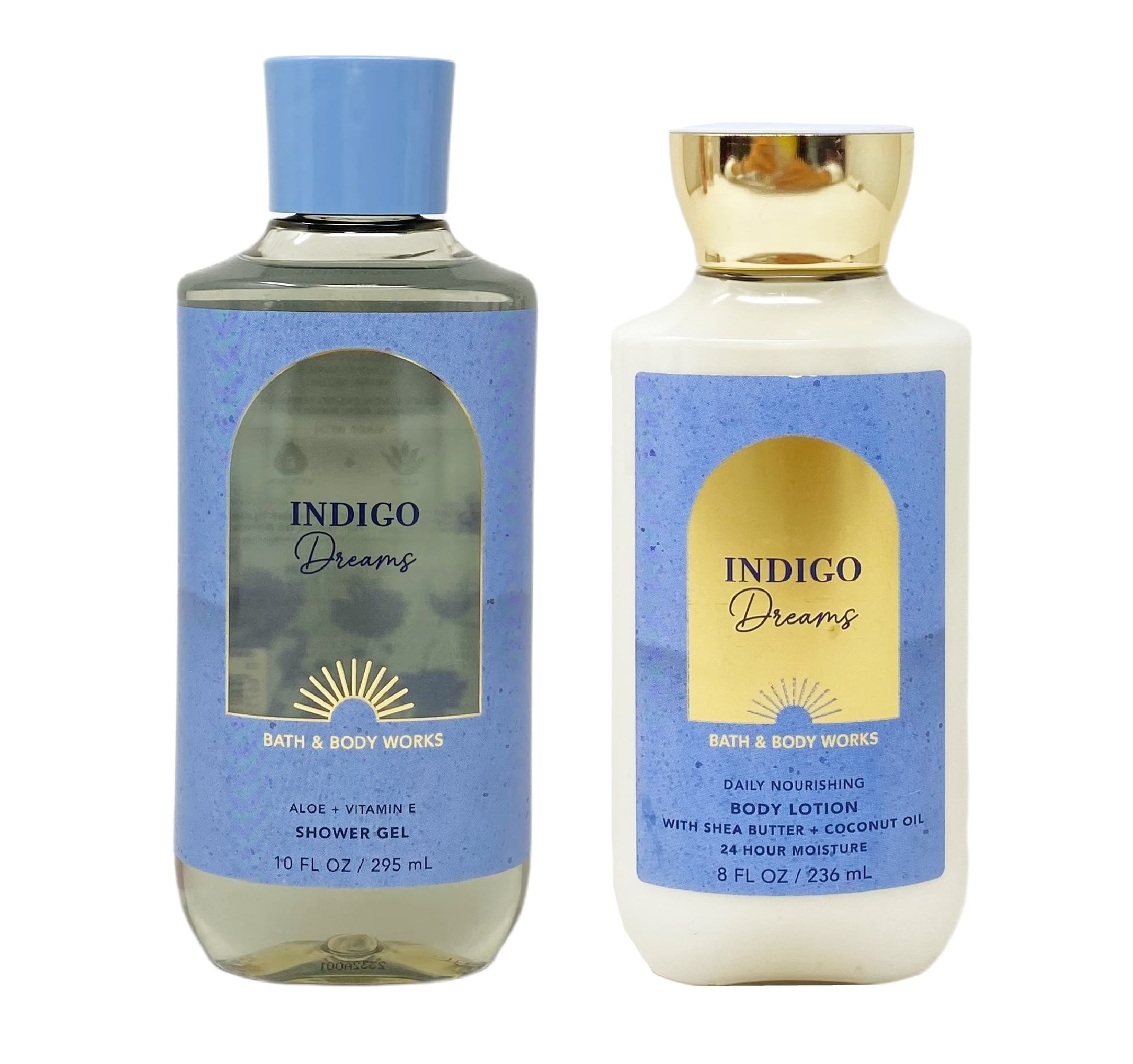 Bath & Body Works Indigo Dreams Duo Gift Set, Shower Gel and Body ...