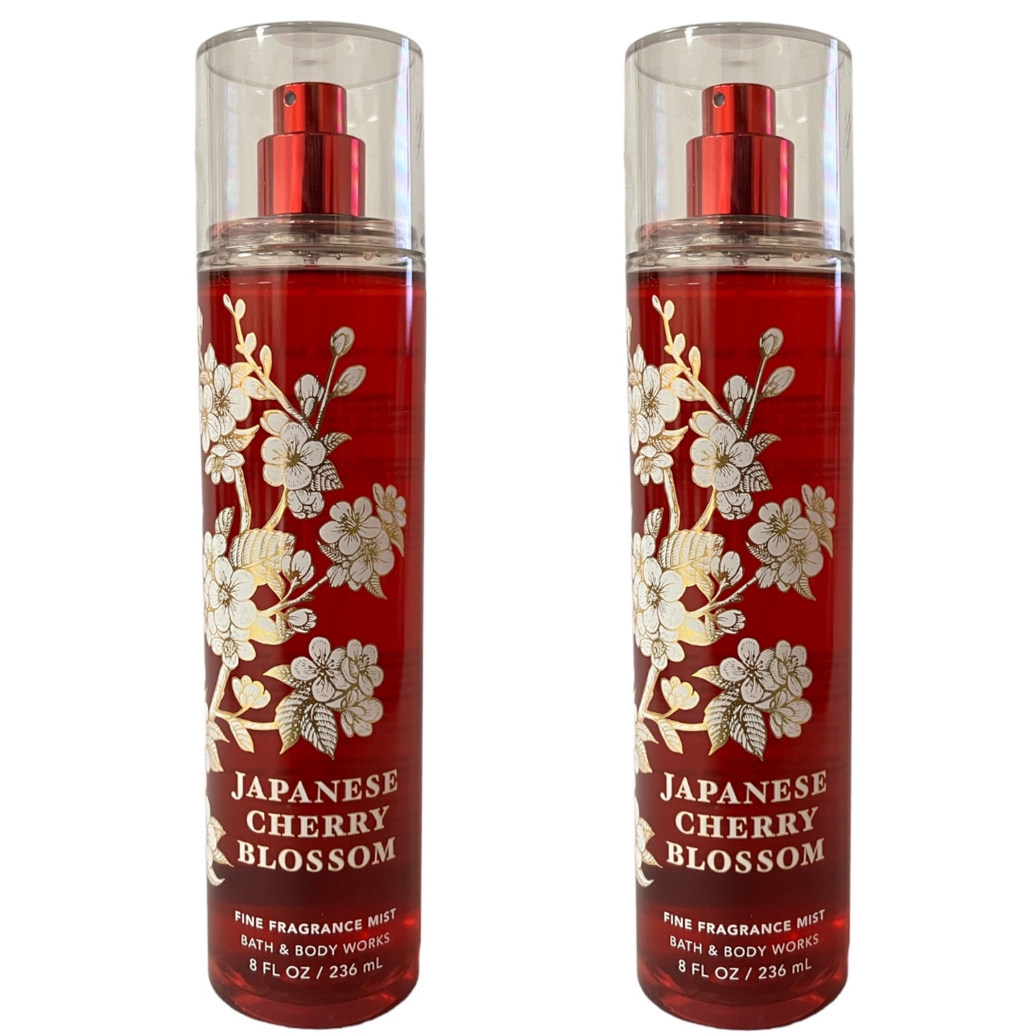 Bath & Body Works JAPANESE CHERRY BLOSSOM Mini Gift Set Travel Size - Fine Fragrance Mist, Body ...
