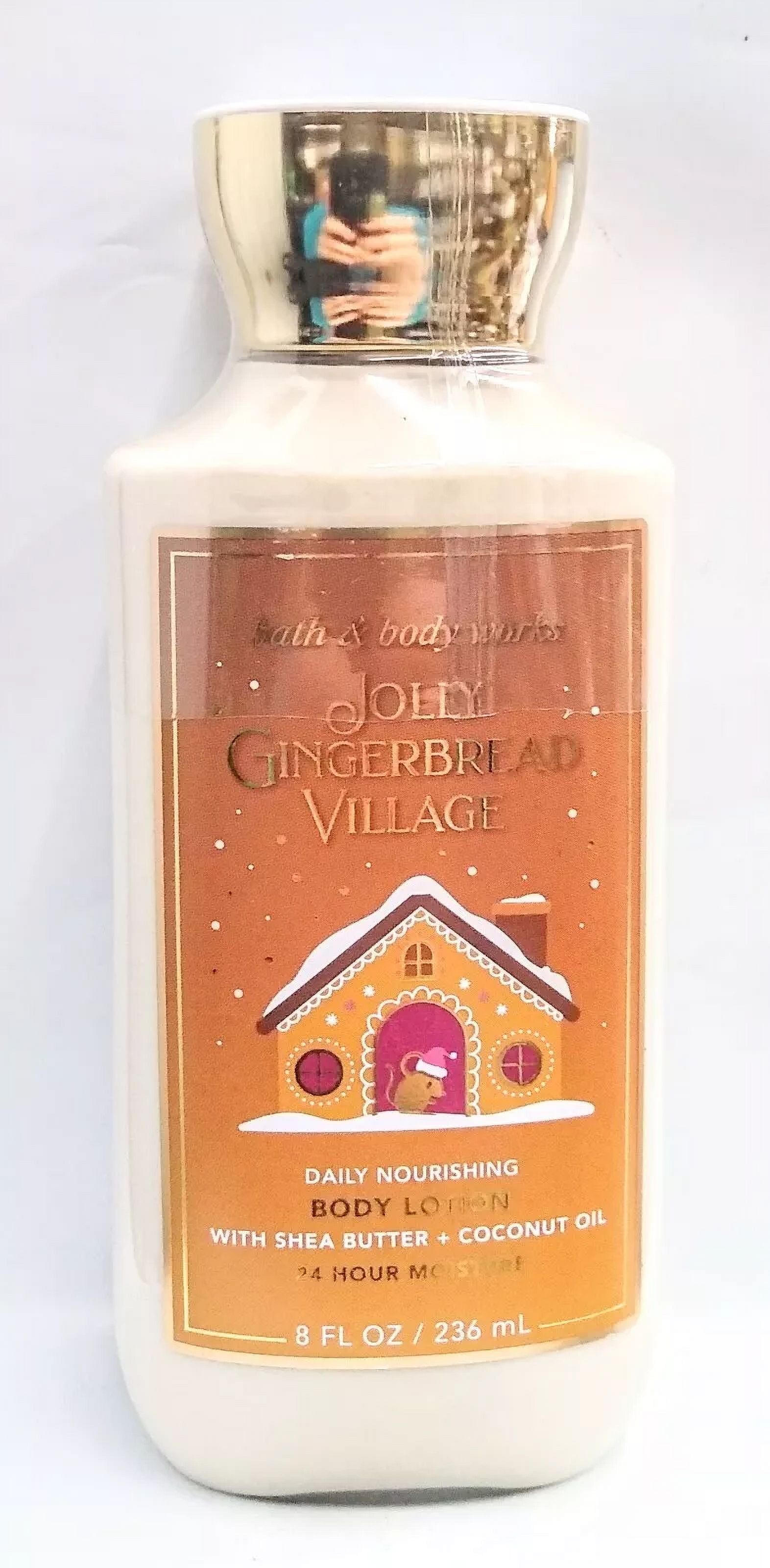 Bath and Body Works Jolly Gingerbread Village Daily Nourishing Body ...