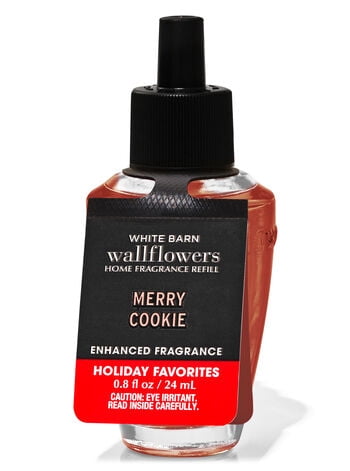 Bath and Body Works MERRY COOKIE Wallflowers Home Fragrance Refill 0.8 ...