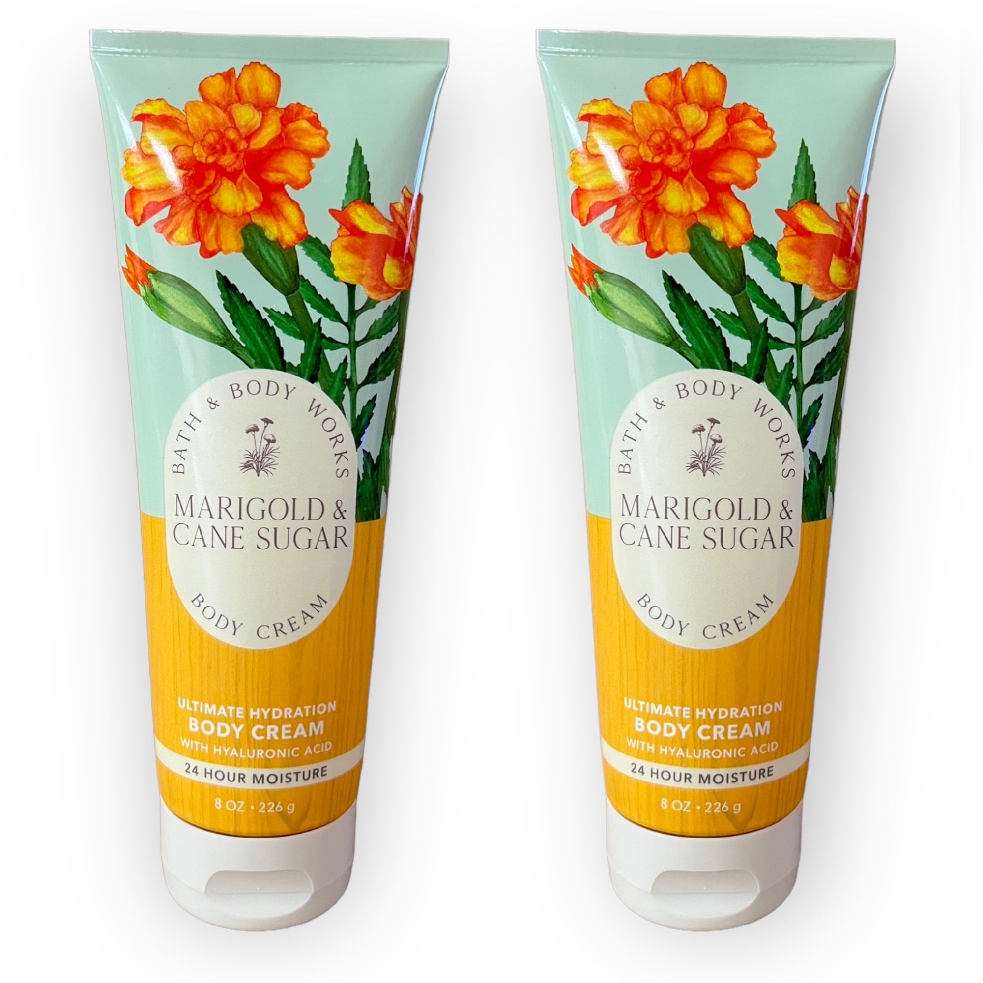 Bath and Body Works Marigold & Cane Sugar Ultimate Hydration Body Cream 2 Pack 8 fl oz - Walmart.com