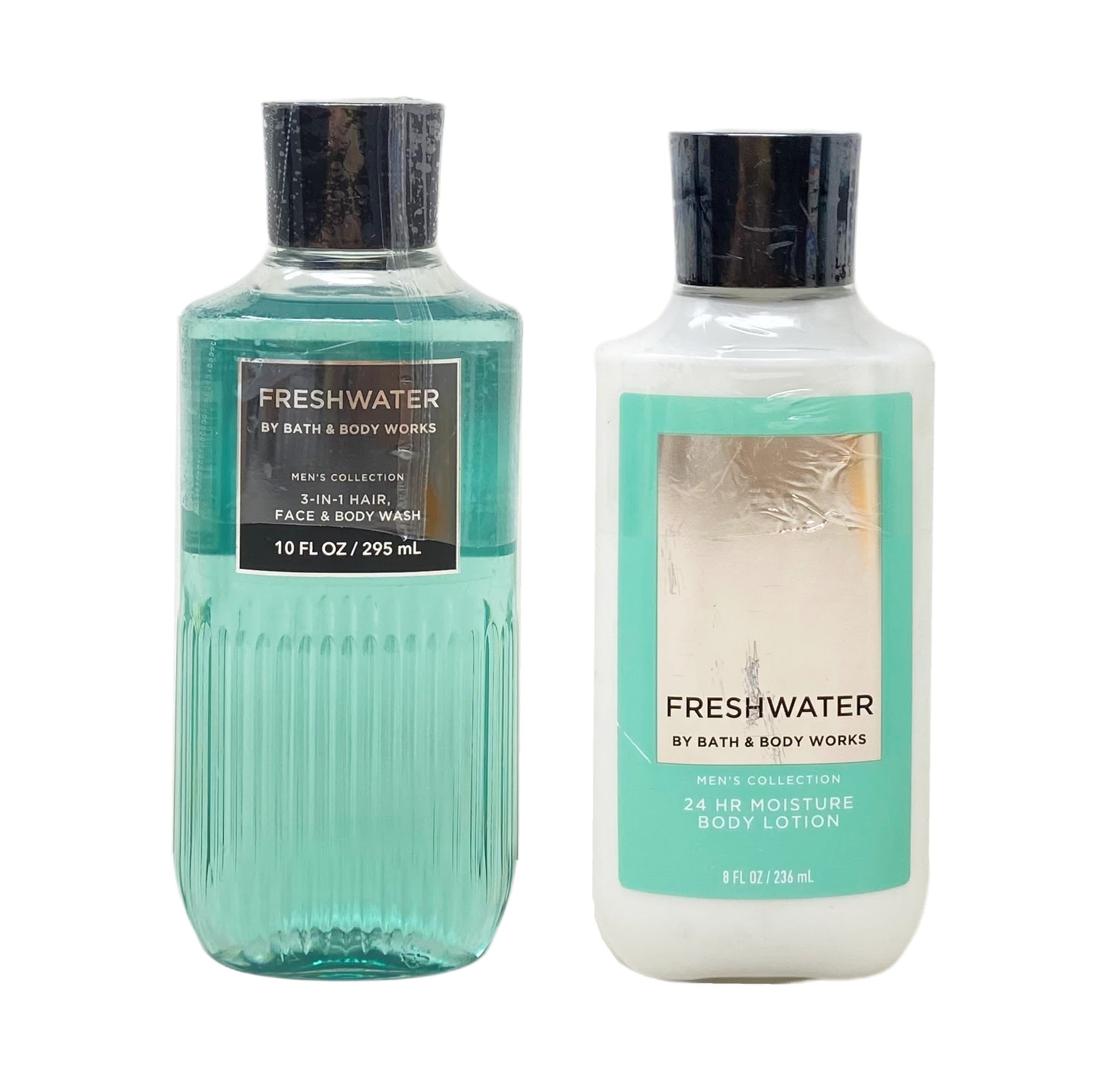 Bath and Body Works Men's Collection FRESHWATER Duo Gift Set - 3-in-1 ...