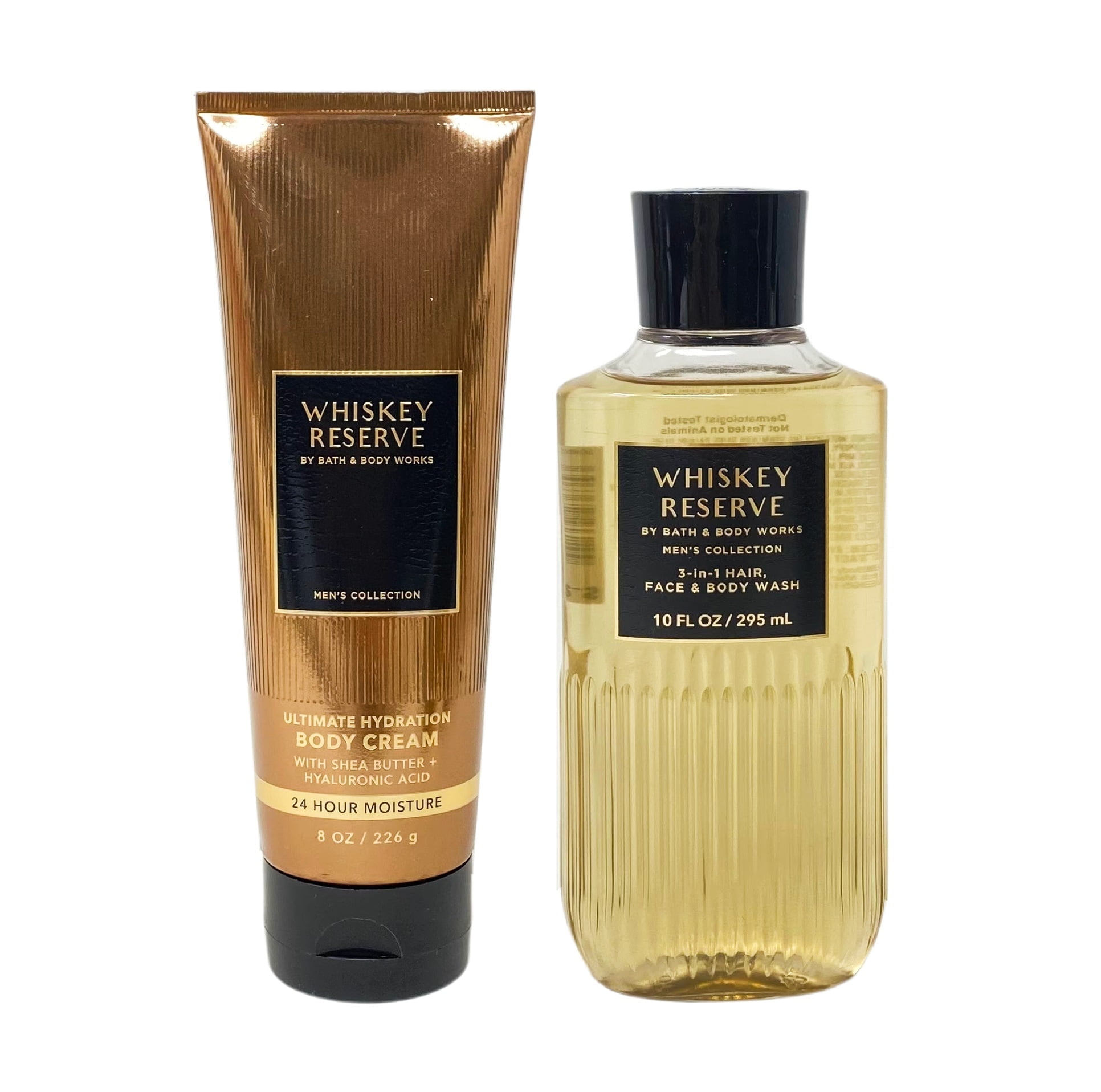 Bath & Body Works Whiskey Reserve Bundle, Body Cream and 3-in-1 Wash ...