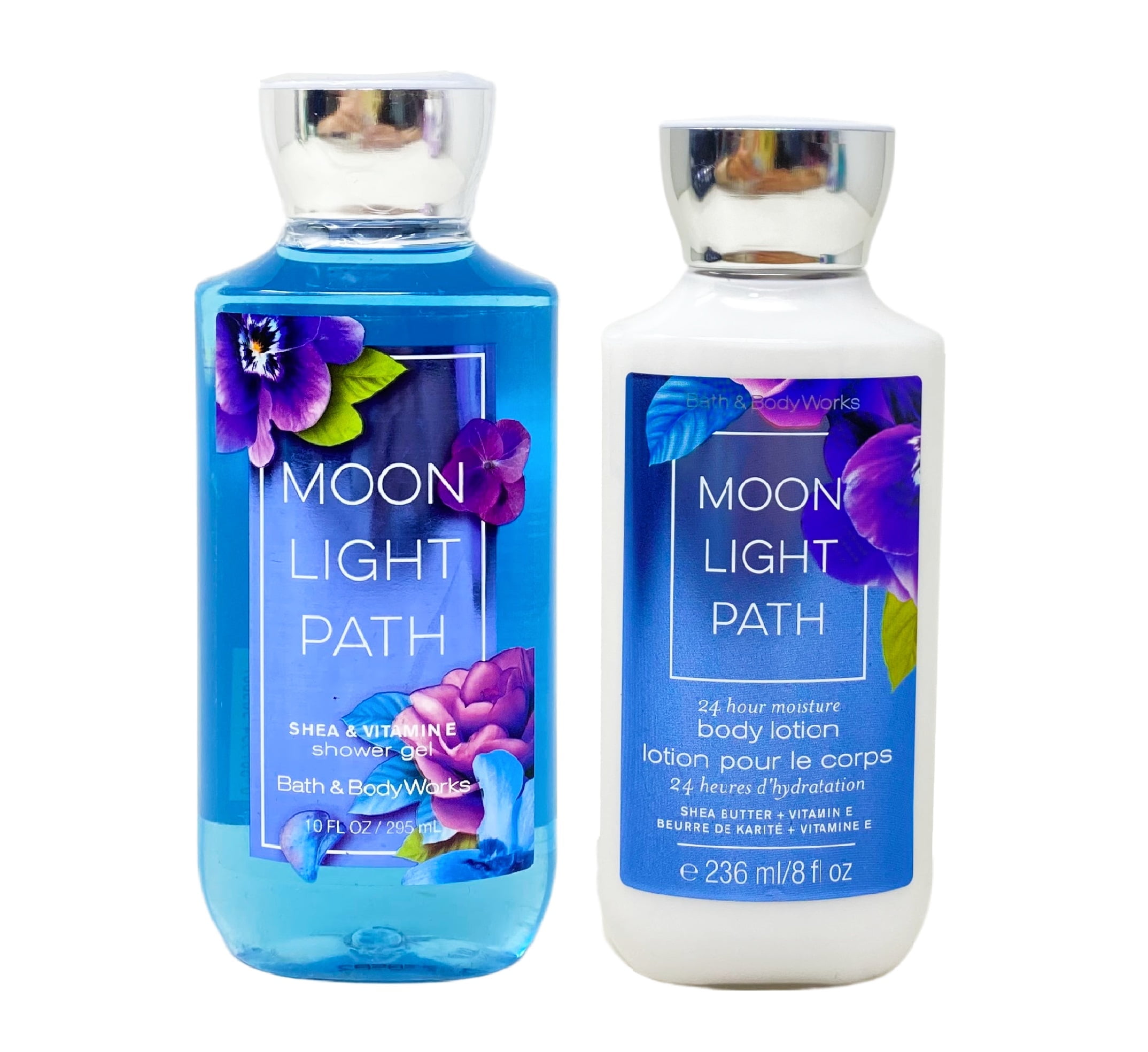 Bath and Body Works Moonlight Path Midnight 2 Piece Set - Shower Gel ...