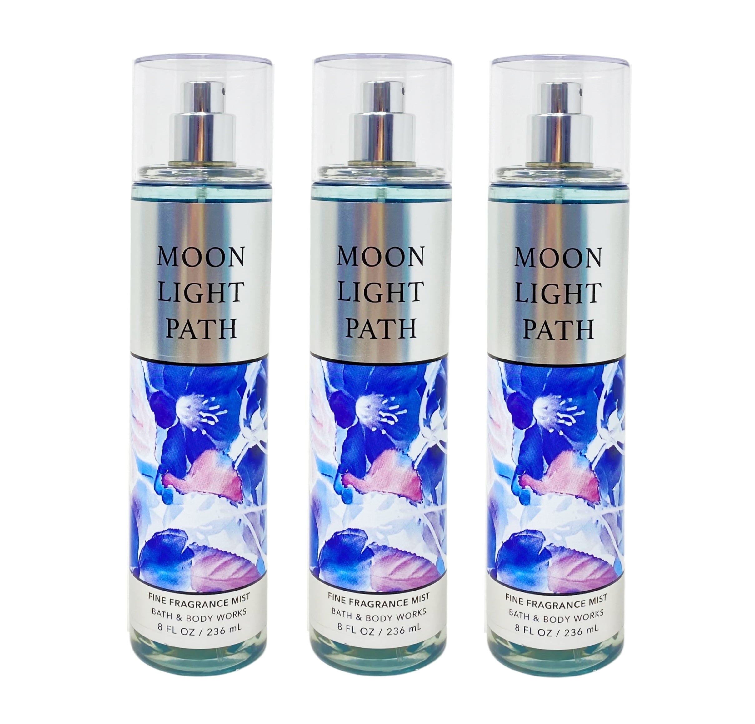 Bath & Body Works, Fine Fragrance Mist, 3pk 8 fl oz, Moonlight Path ...