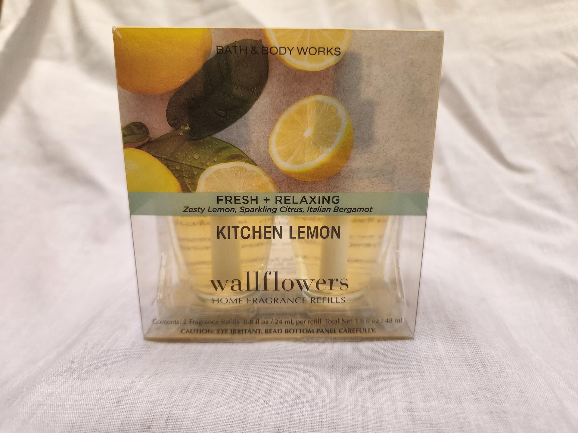 Bath & Body Works Wallflowers 2-Pack Kitchen Lemon Refills - Walmart.com