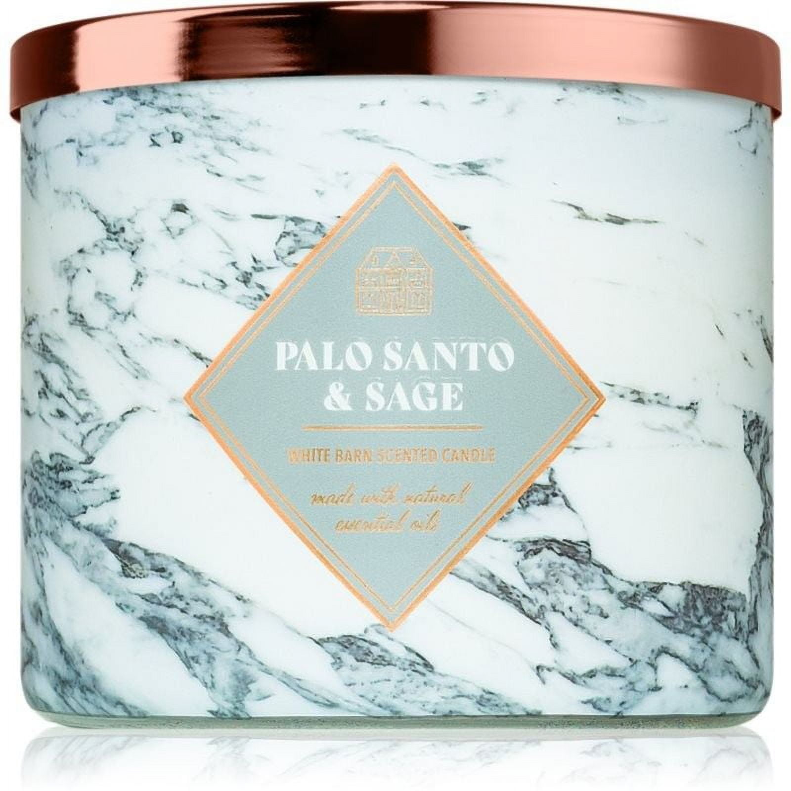Bath and Body Works Palo Santo & Sage Scented 3-Wick Candle (14.5 oz / 411 g) - Walmart.com