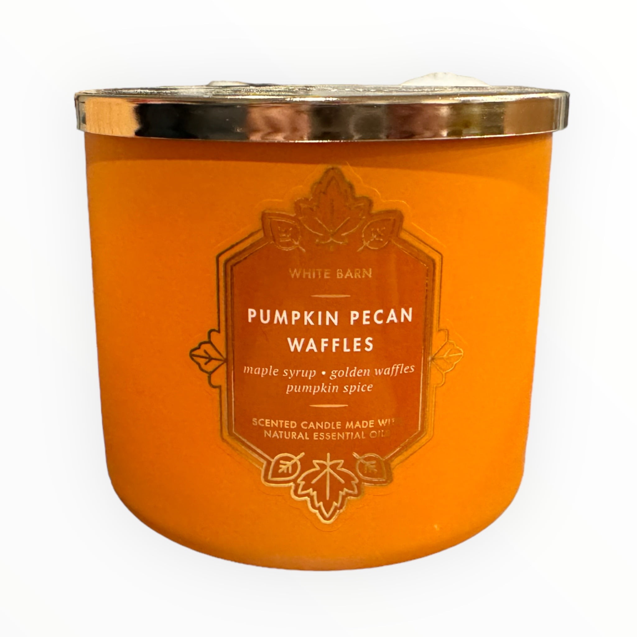 Bath And Body Works Pumpkin Pecan Waffles 3 Wick Candle 14 5 Oz