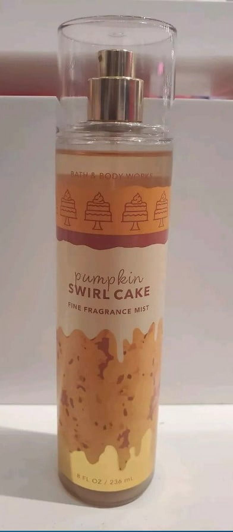 Bath & Body Works Pumpkin Swirl Cake Fine Fragrance Mist, 8 Fl Oz ...