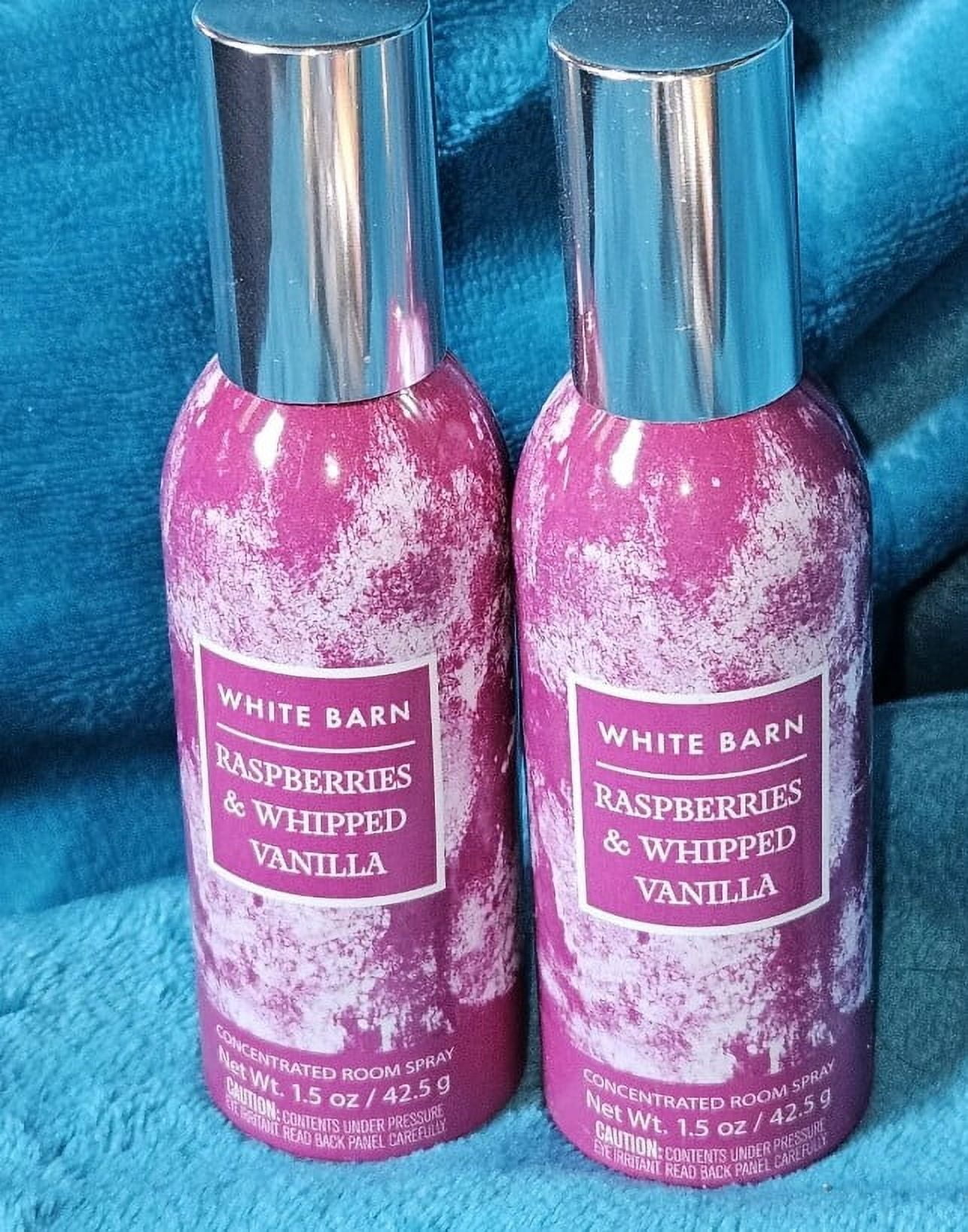 Bath and Body Works Raspberries and Whipped Vanilla Concentrated Room ...