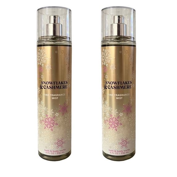 Bath and Body Works Snowflakes & Cashmere Fragrance Mist Set - Gorgeous ...