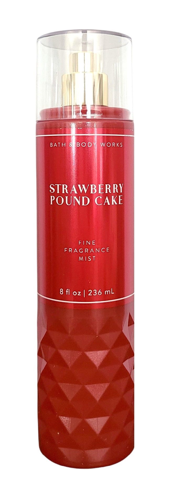 Bath And Body Works Strawberry Pound Cake Fragrance Body Mist Spray 8