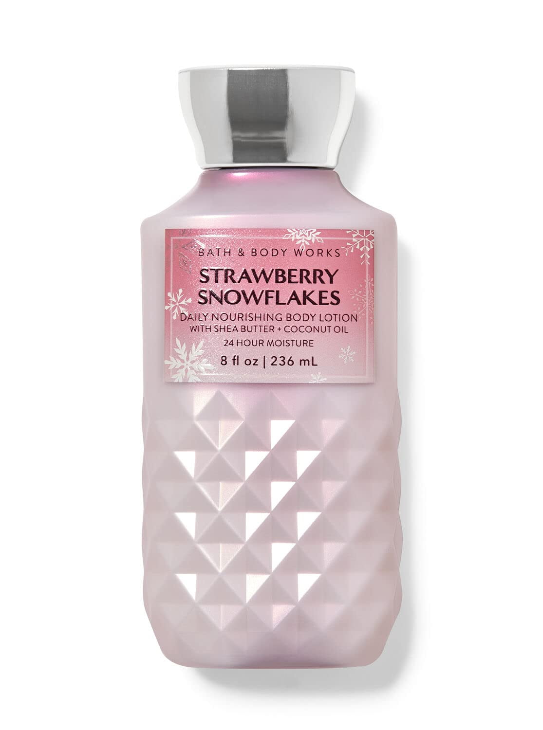 Bath and Body Works Strawberry Snowflakes Body Lotion 8oz - Walmart.com