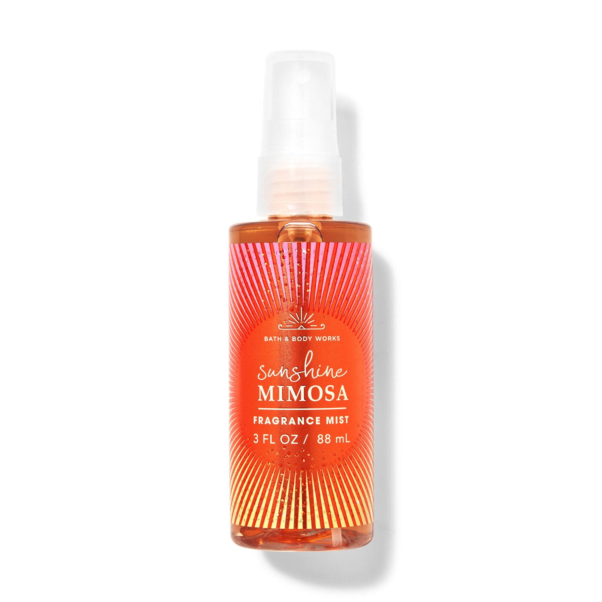 Bath and Body Works Sunshine Mimosa Travel Size Fragrance Mist 3 fl oz ...
