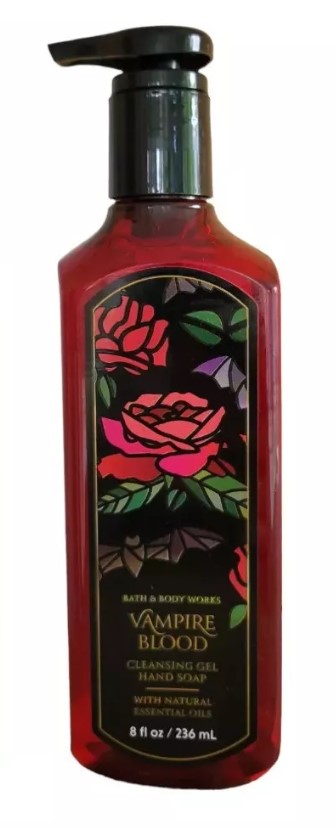 Bath and Body Works Vampire Blood Cleansing Gel Hand Soap 8 Fl Oz ...