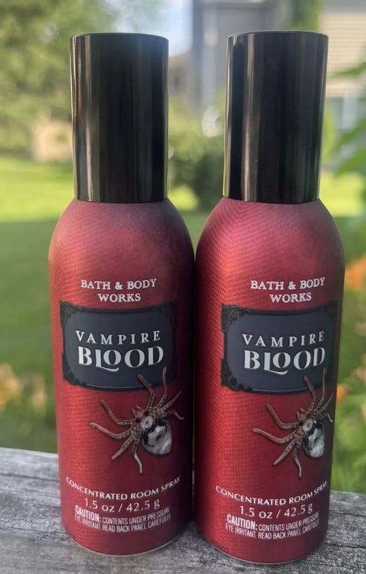 Bath and Body Works Vampire Blood Concentrated Room Spray 1.5 Oz ...