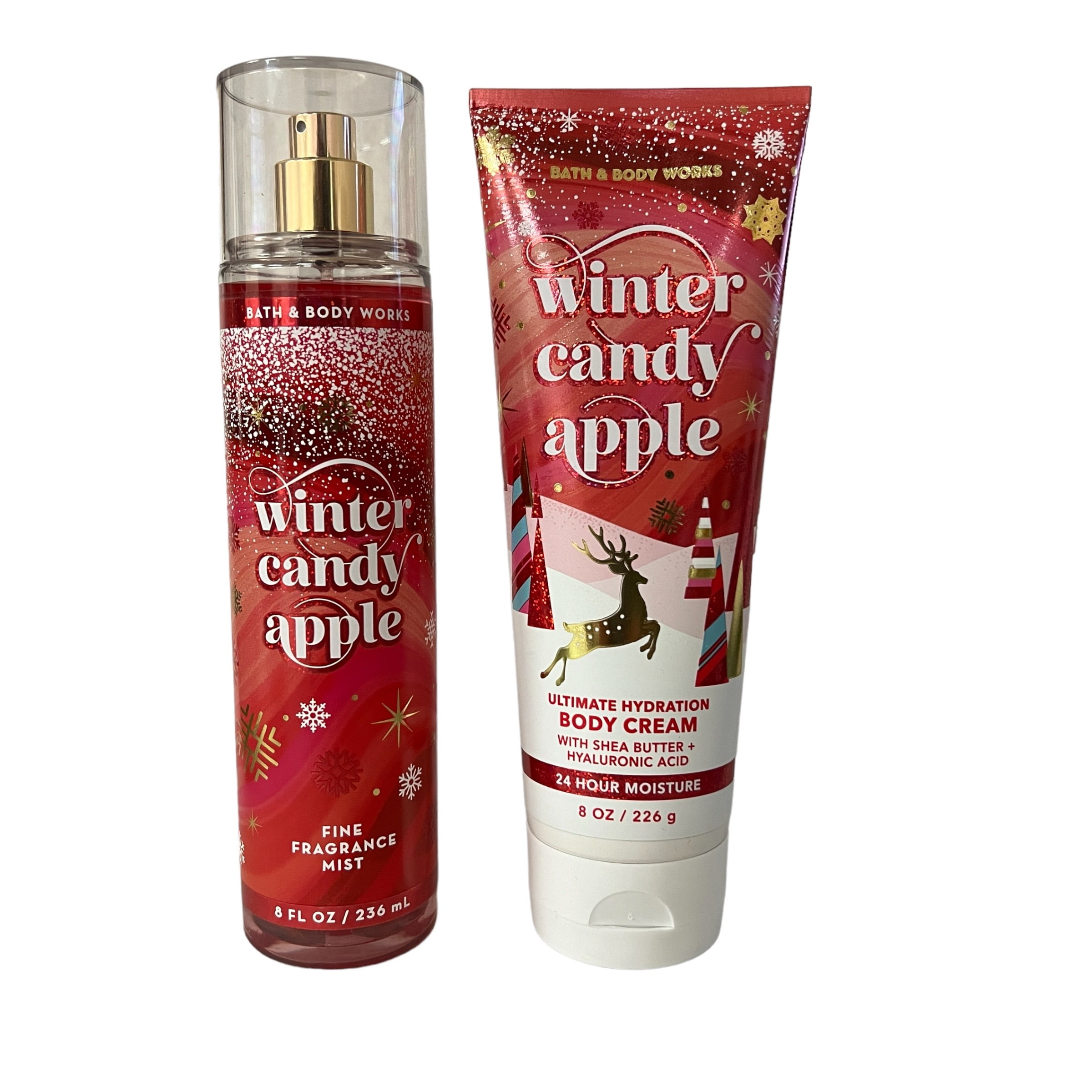 Bath And Body Works Winter Candy Apple Fine Fragrance Mist And Body