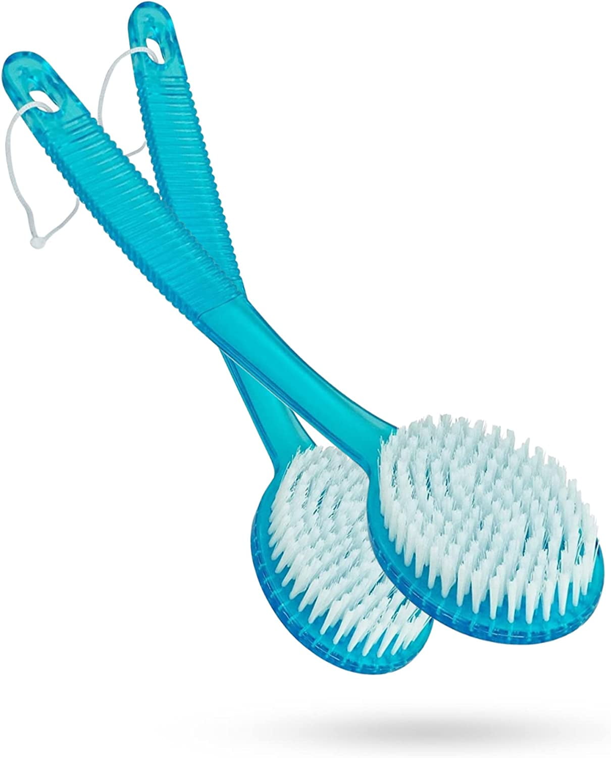 Bath brush with bristles, bath and shower cleaning brush, long handle ...
