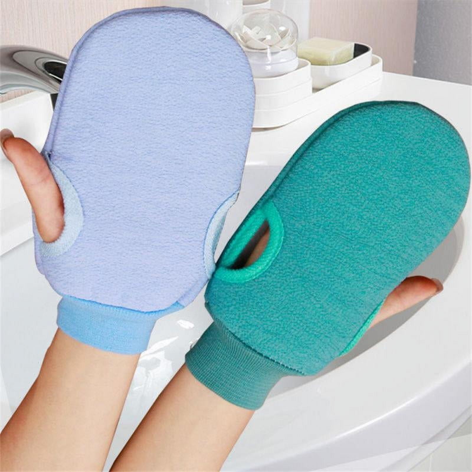 Bath for Peeling SPA Exfoliating Shower Brush Body Cleaning Scrub Mitt ...