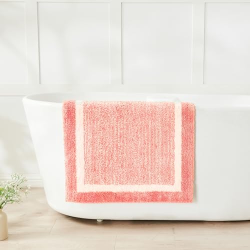 Bath mats for Bathroom Non Slip, Fluffy Absorbent Microfiber Bath mat ...