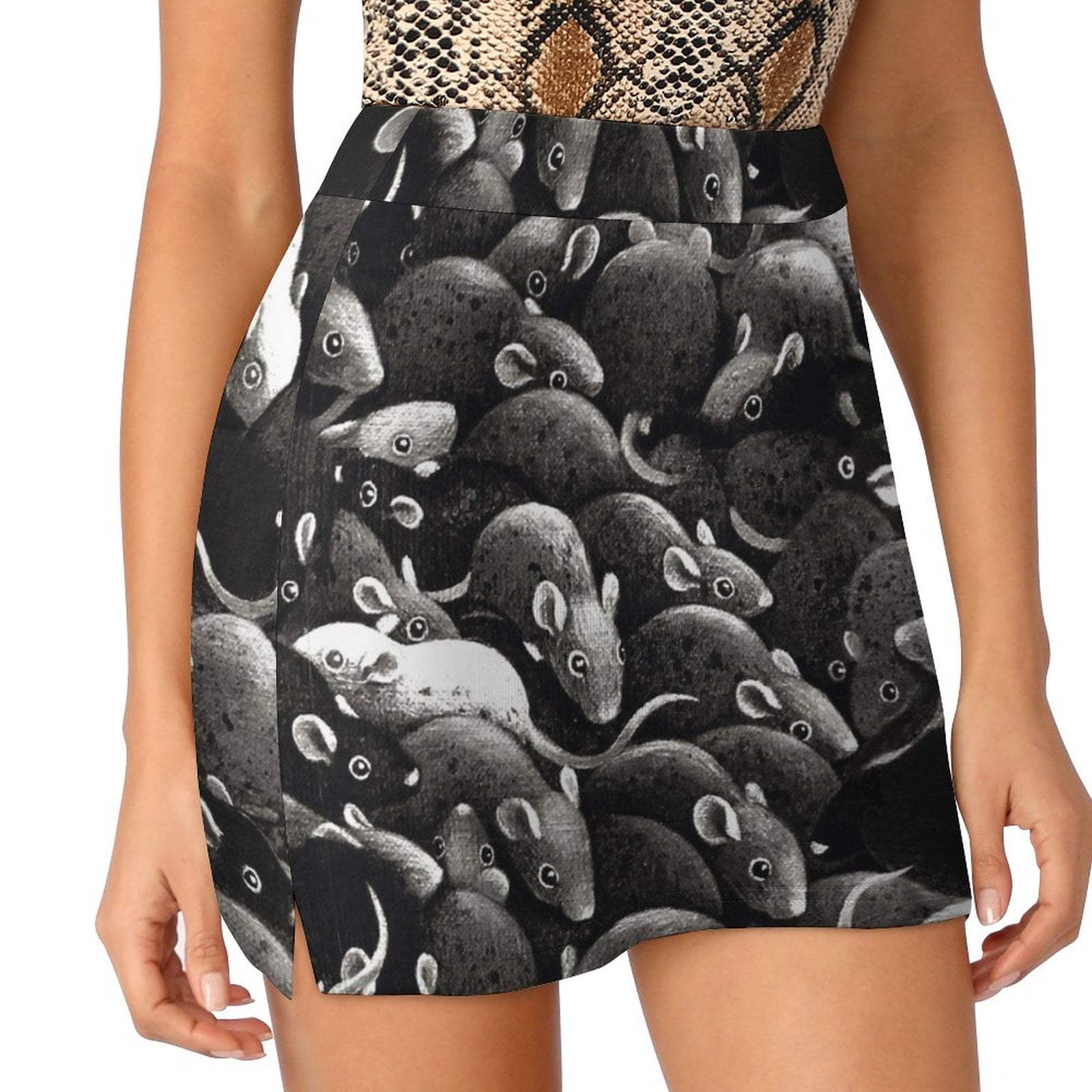 Bath rats II Light Proof Trouser Skirt micro mini skirt extreme kawaii ...