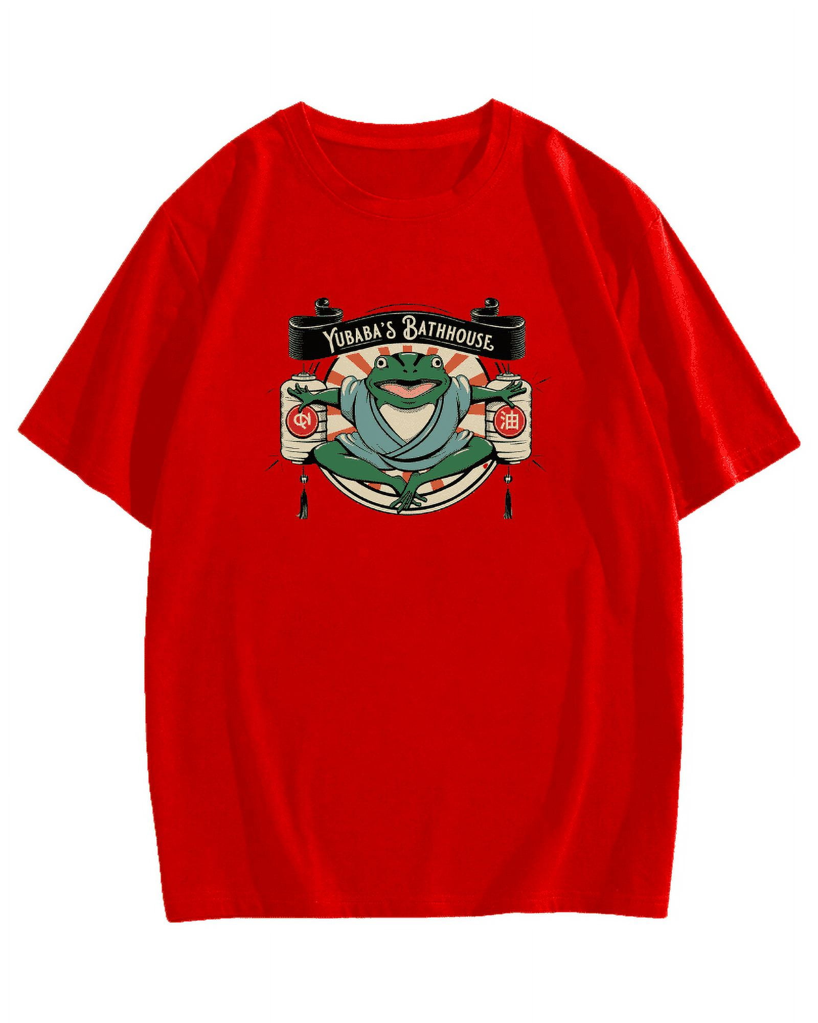 Bathhouse Frog Cotton casual T-shirt - Walmart.com