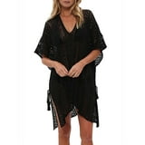 Shermie Women's Hollow Out Bikini Cover Ups, Swimwear Beach Cover Up ...
