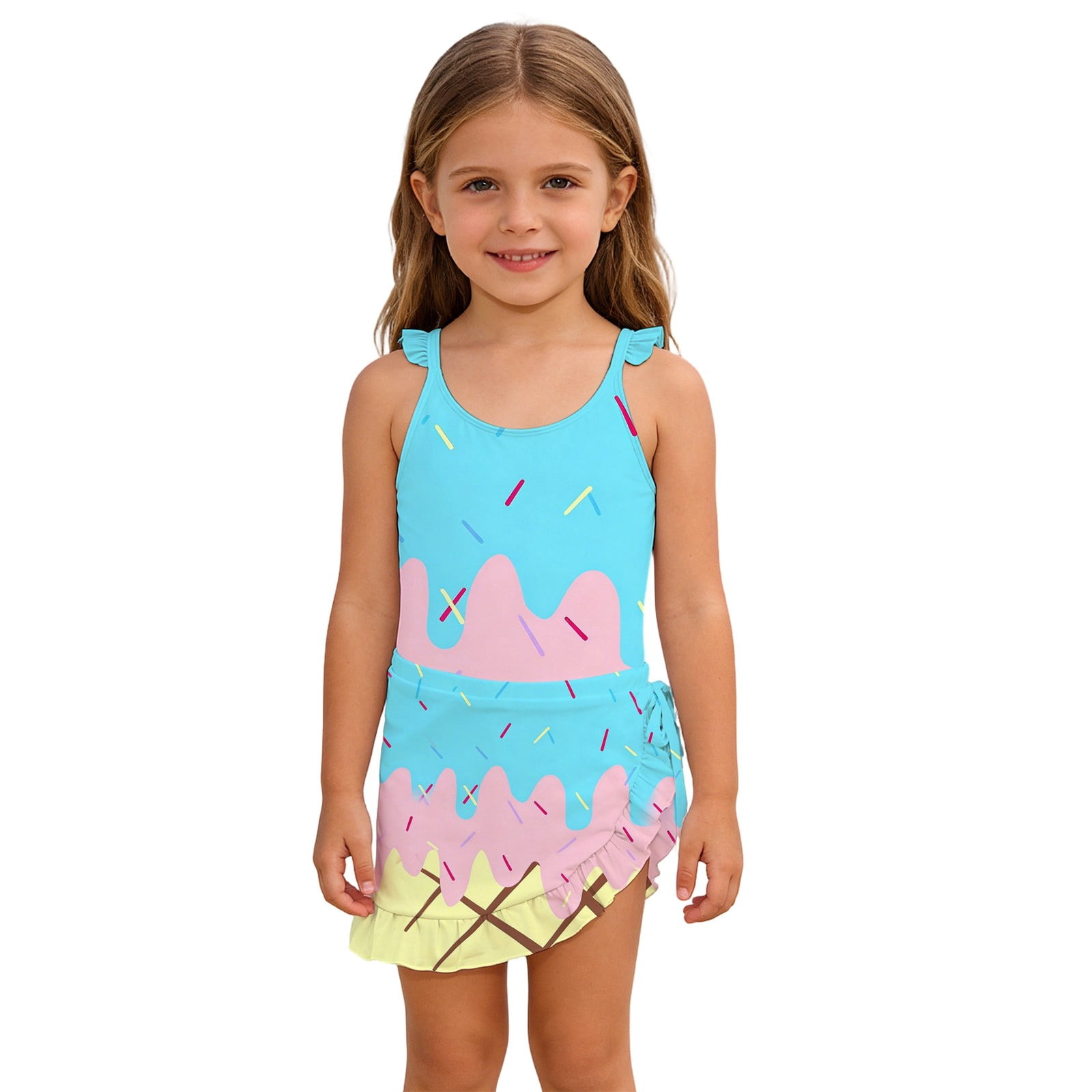 Bathing Suit For Girls 2 Piece, Swimsuit Girls 6 Upf50+ Sun Protection ...