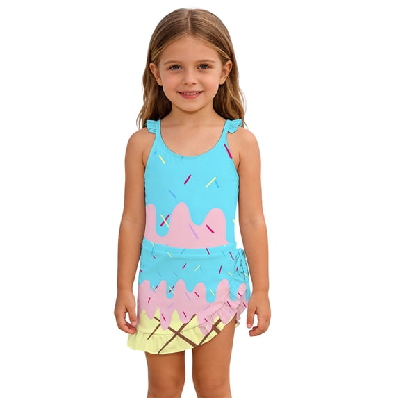 Bathing Suit For Girls 2 Piece, Swimsuit Girls 6 Upf50+ Sun Protection ...
