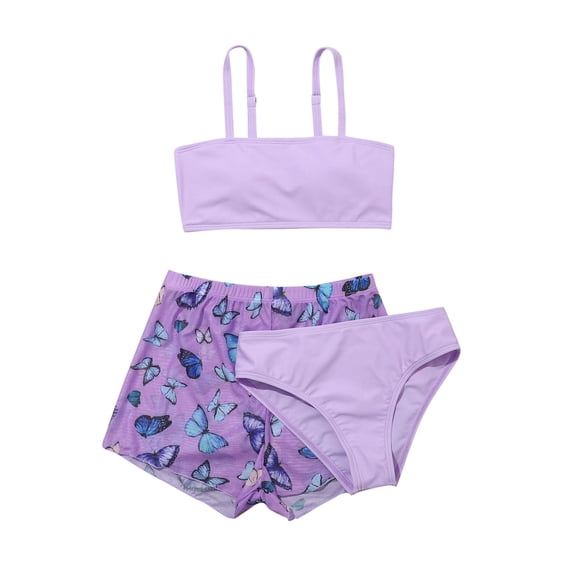 Bathing Suit for Girls 12-14, Bathing Suits for Girls Three Piece ...