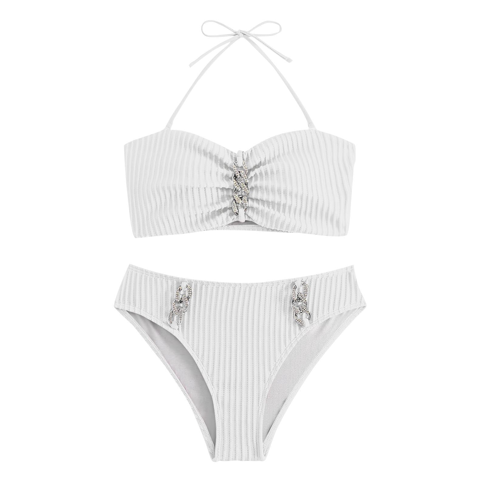 Bathing Suit Tops For Women Large Bust Women Two Piece Swimsuit Trendy Swimsuits For Women 2