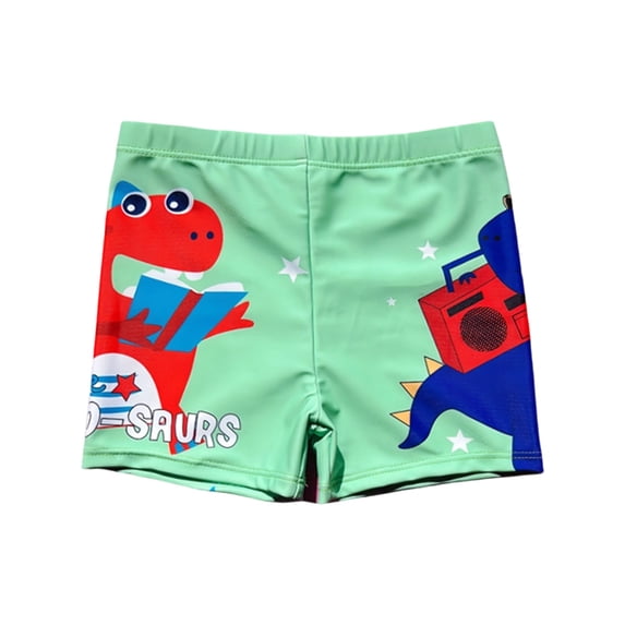 Bathing Suit for Boys Bright Cartoon Pattern Trunks Daily Pool Quick ...