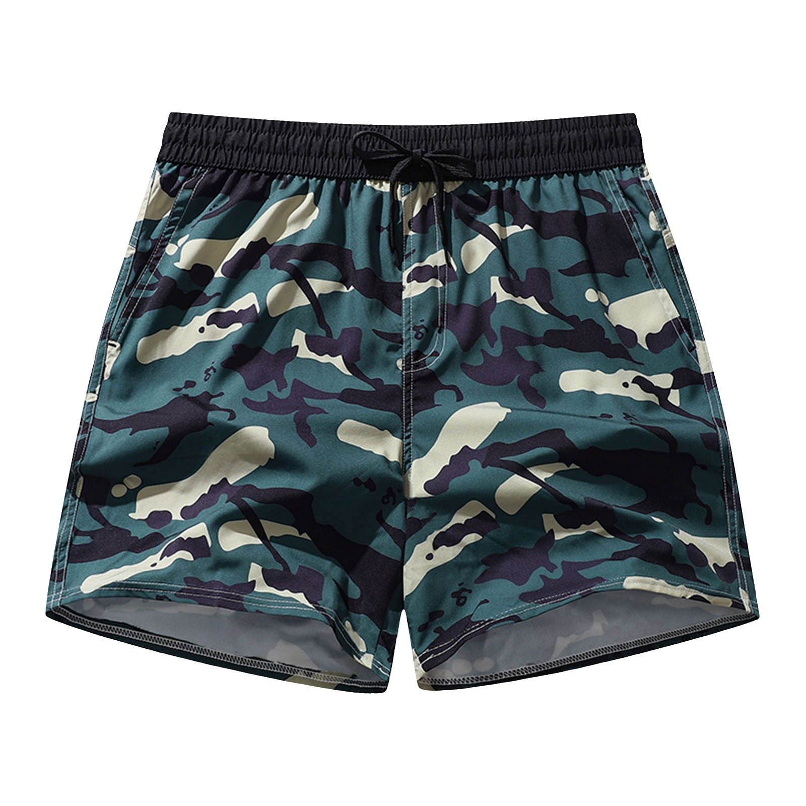 Bathing Suit for Men Mesh Lined Pockets Spot Slim Fit Summer Sets for ...