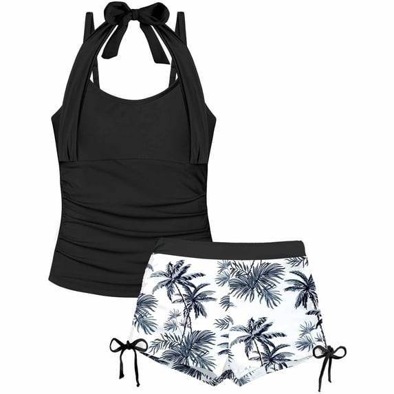 Bathing Suits for Long Sleeve 1 Piece Rash Guard Beach Bikini Tankini ...